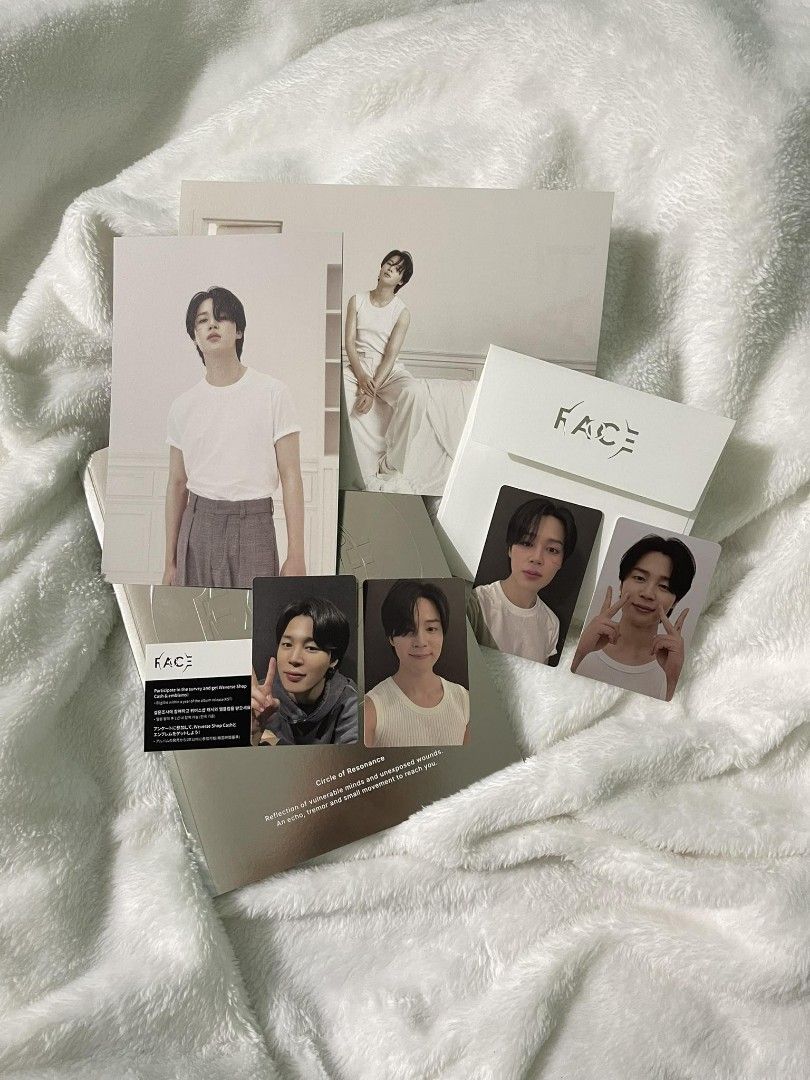 Jimin FACE Album Full Inclusion on Carousell