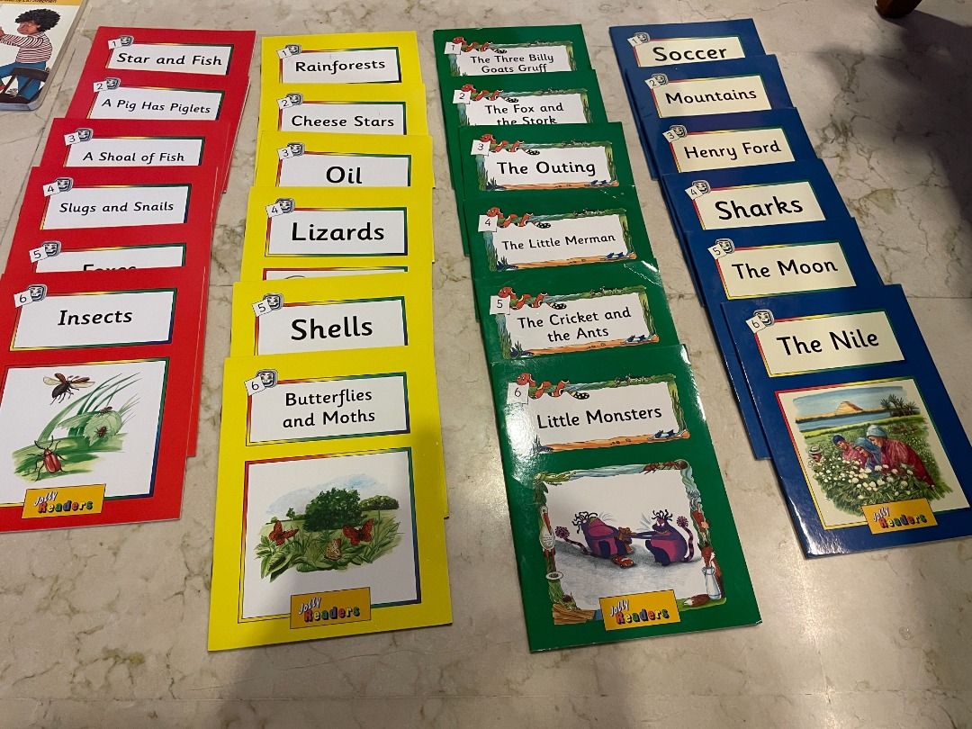 Jolly Phonics - complete Set - Excellent Value, Hobbies & Toys, Books ...
