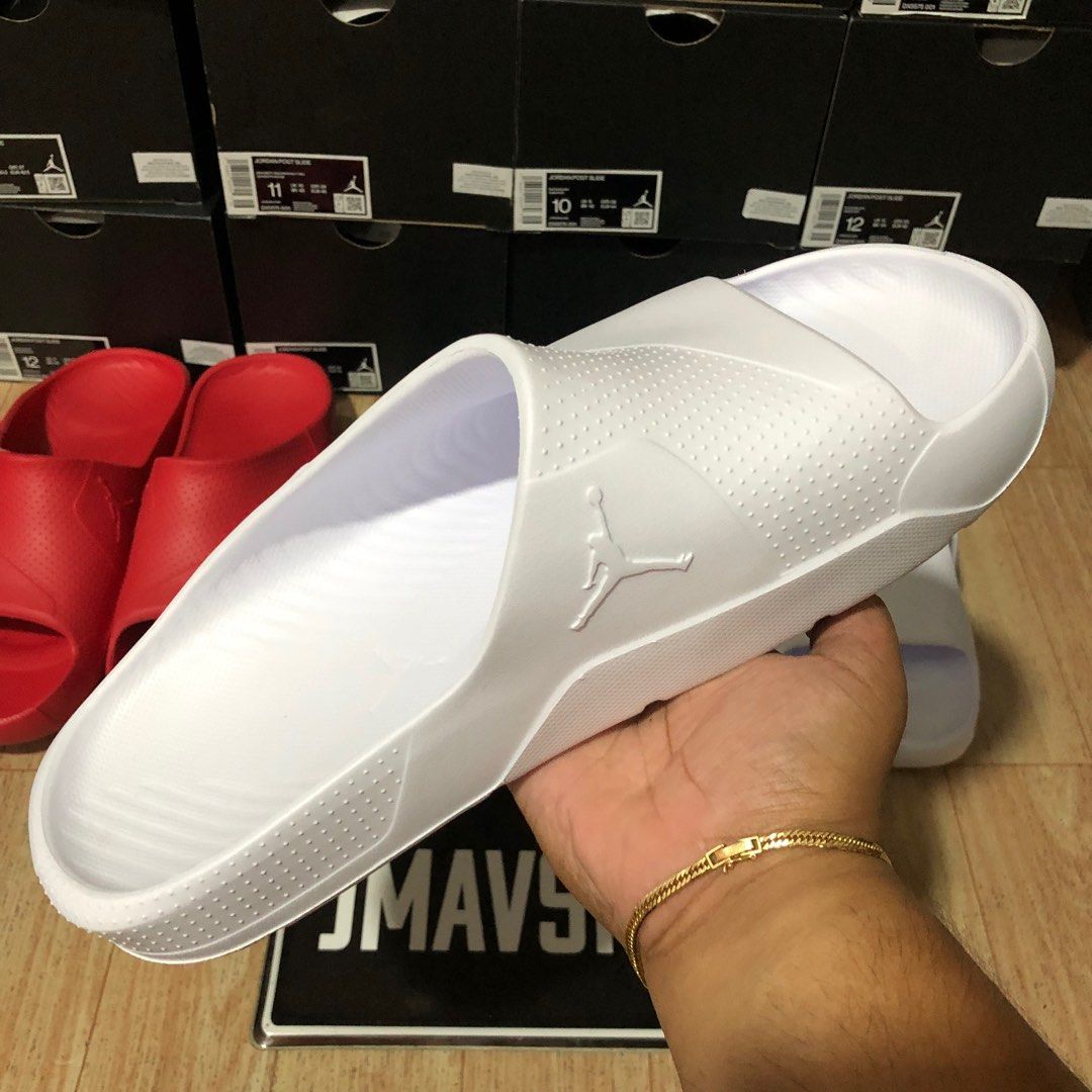 Jordan Post Slide, Men's Fashion, Footwear, Slippers & Slides on Carousell