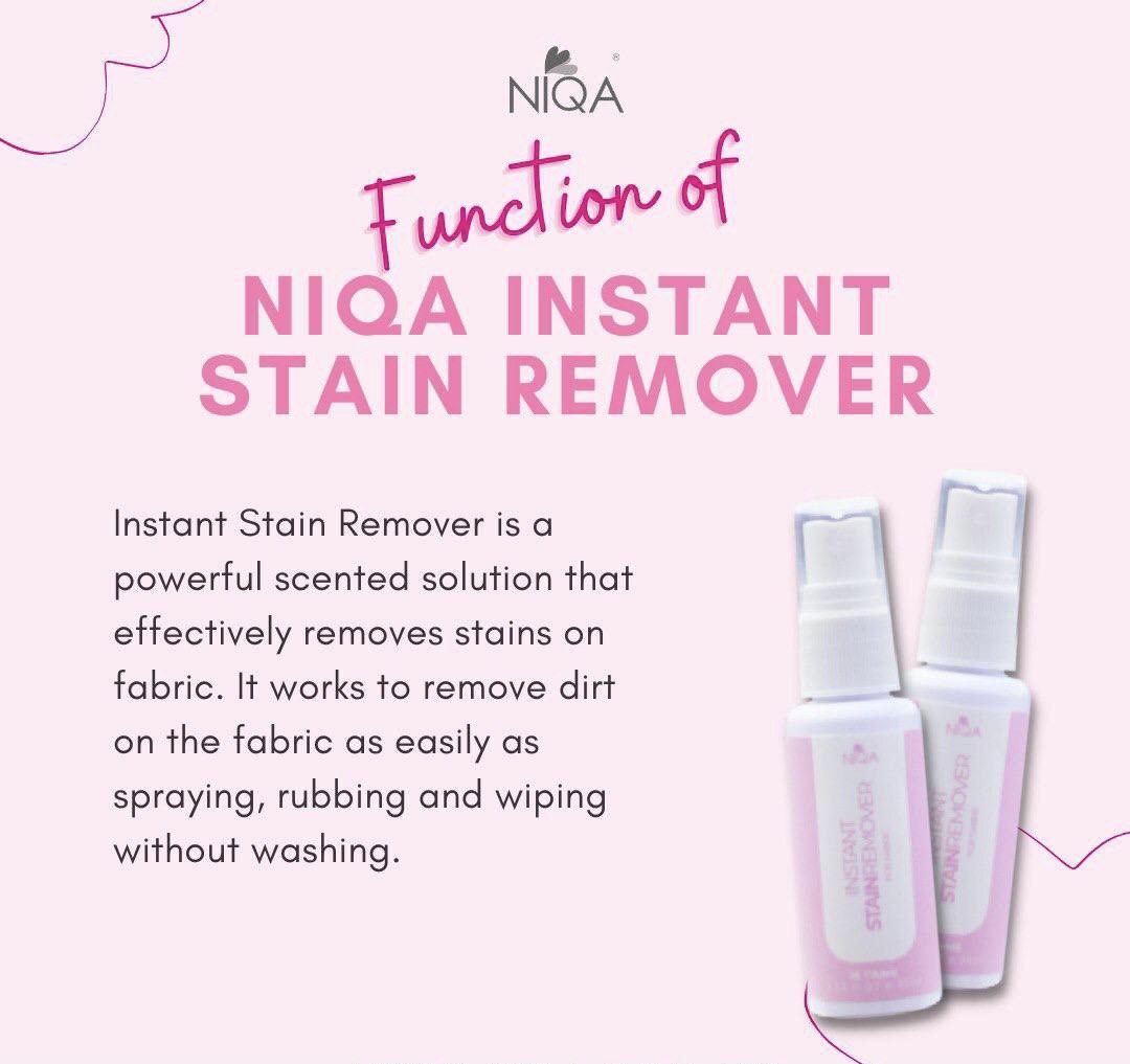 NIQA Instant Stain Remover (Trio Combo), Furniture & Home Living ...