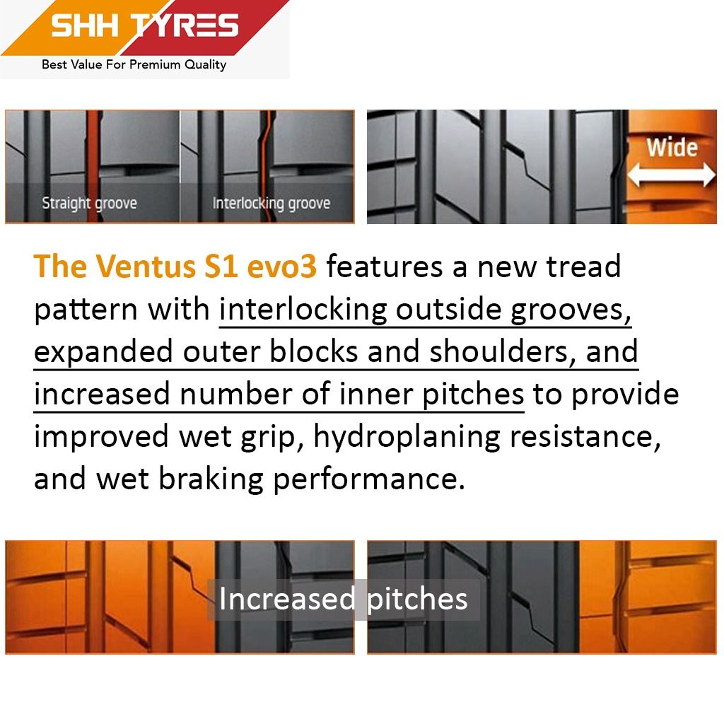 Hankook S1 EVO3 (SUV, Run Flat & Normal) for Electric Vehicle (EV ...