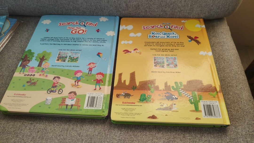 Kids books My first search and find, 書籍、休閒與玩具, 書本及雜誌, 童書、著色互動書在旋轉拍賣