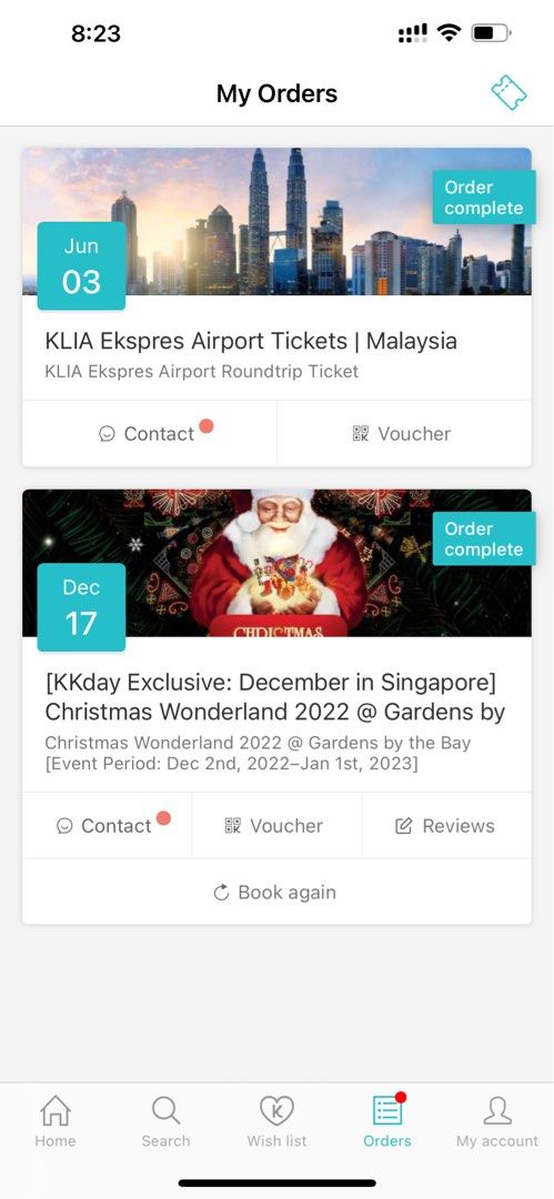 KLIA Express Roundtrip Ticket, Tickets & Vouchers, Local Attractions ...