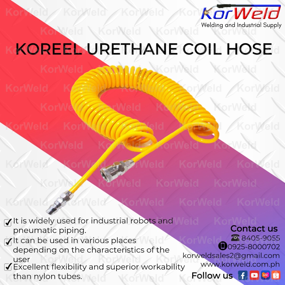 Koreel Urethane Coil Hose, Commercial & Industrial, Construction Tools ...