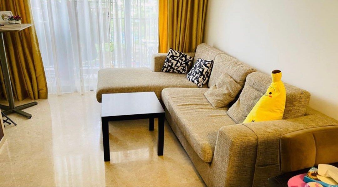 L - Type Shapes Couch, Furniture & Home Living, Furniture, Sofas on ...