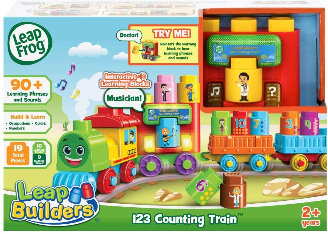 LeapFrog LeapBuilders 123 Counting Train, Babies & Kids, Infant ...