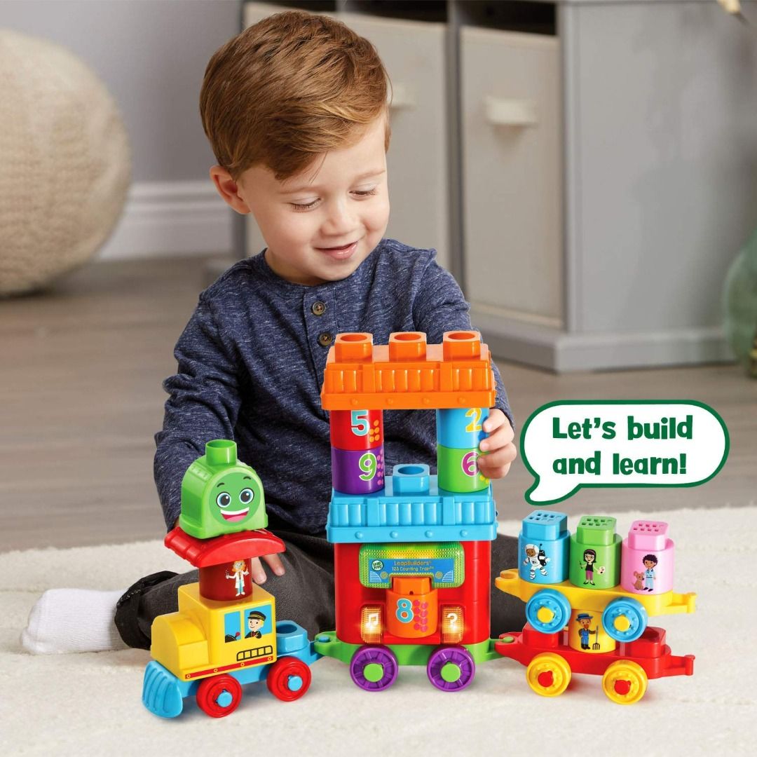 LeapFrog LeapBuilders 123 Counting Train, Babies & Kids, Infant ...