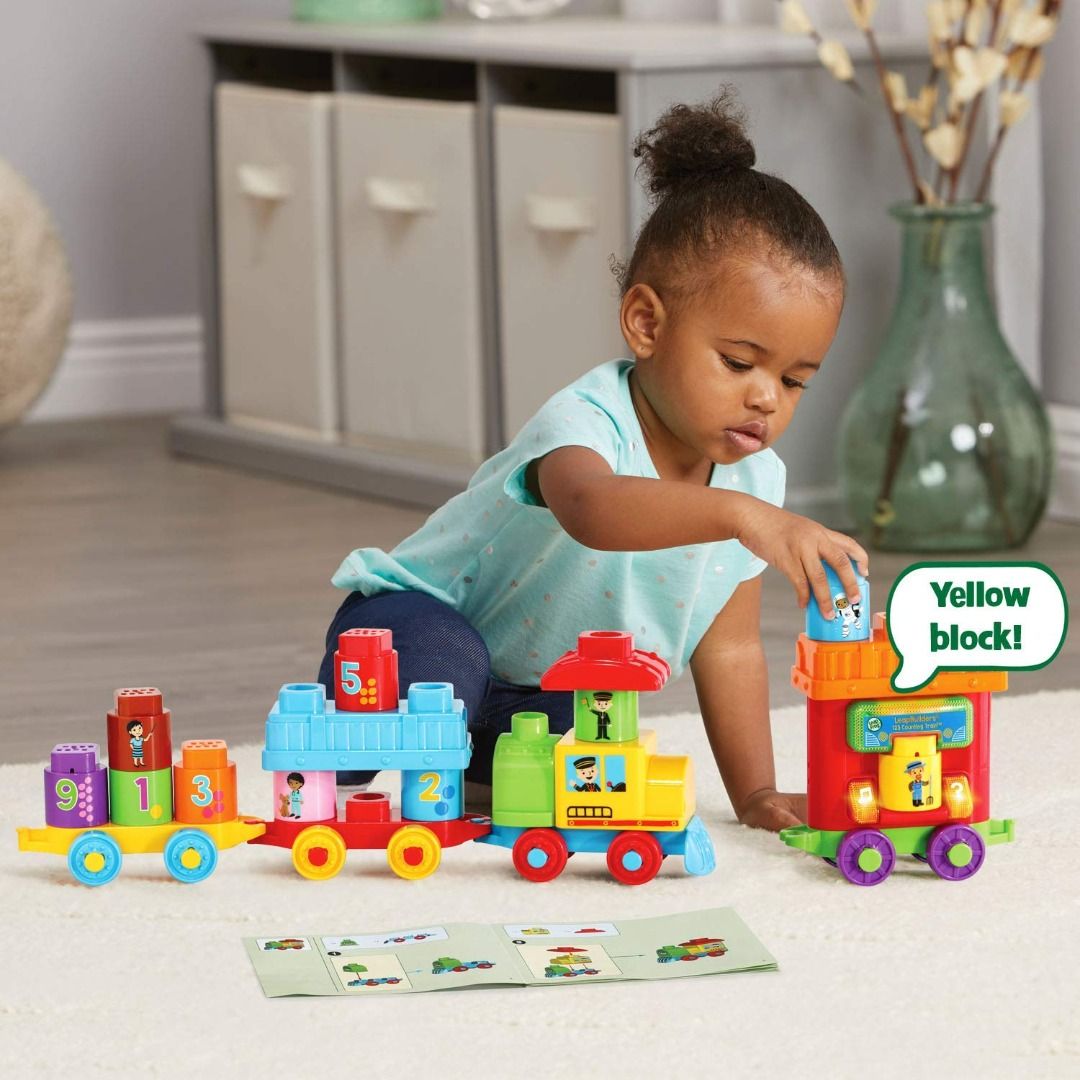 LeapFrog LeapBuilders 123 Counting Train, Babies & Kids, Infant ...