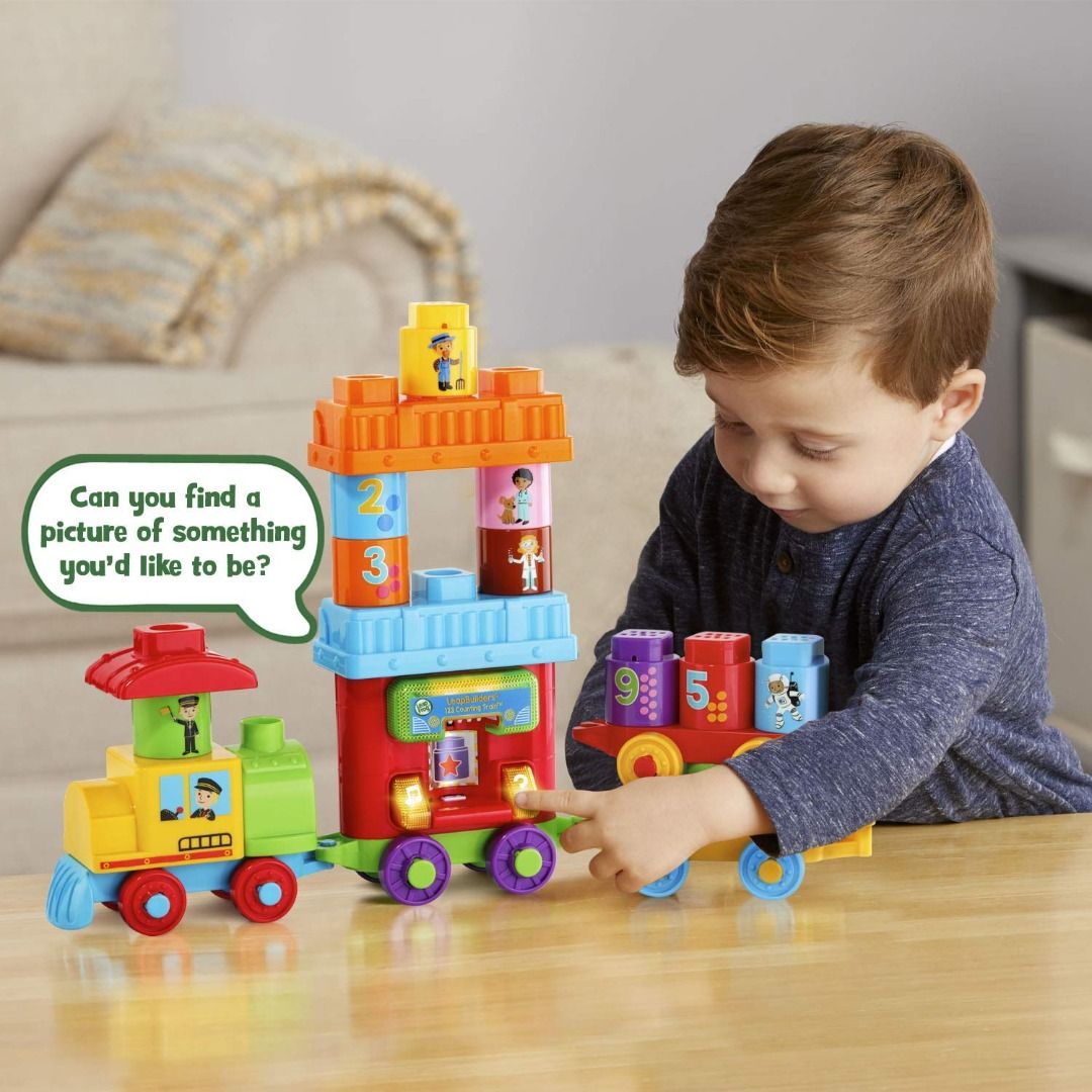 LeapFrog LeapBuilders 123 Counting Train, Babies & Kids, Infant ...