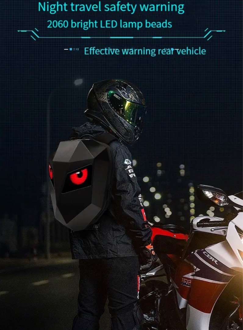 LED BackPack (Preorder only), Motorcycles, Motorcycle Accessories on ...