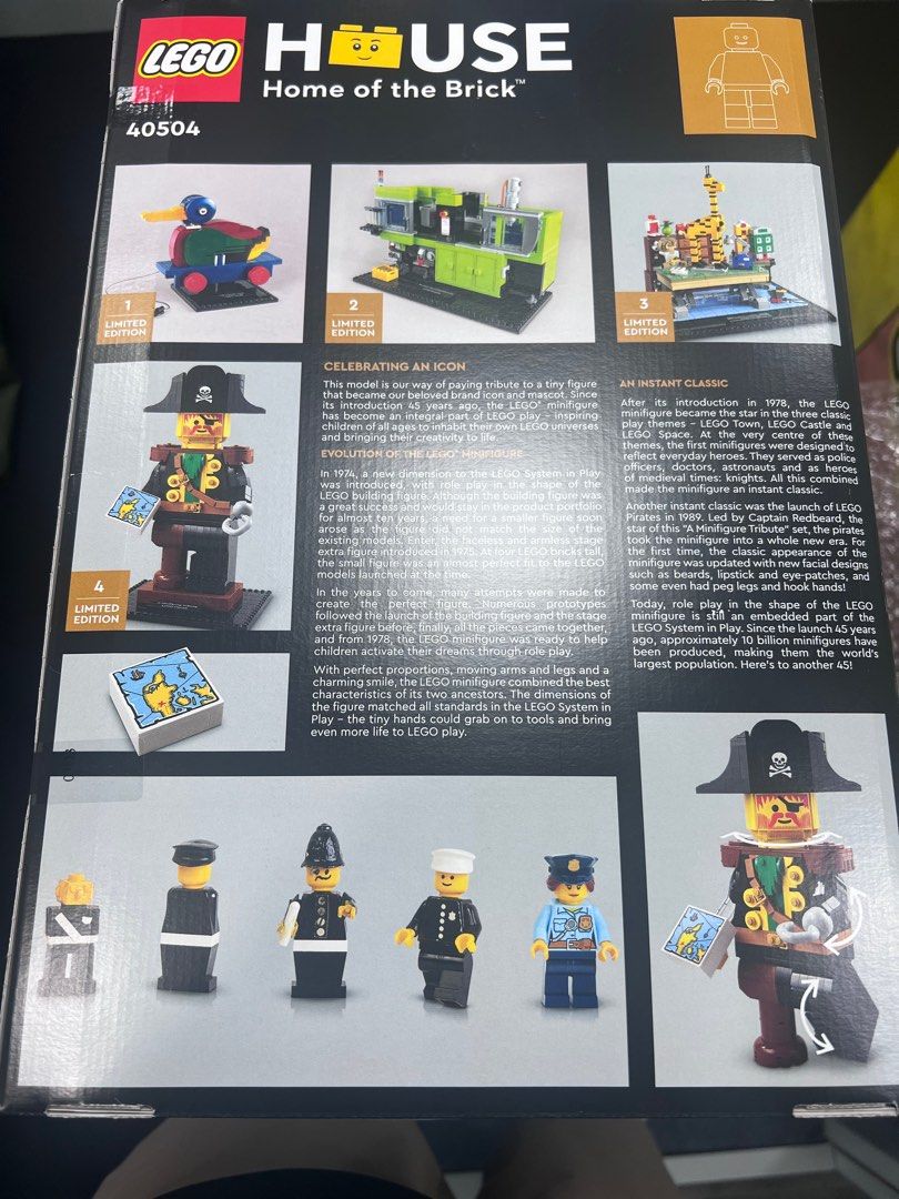 LEGO 40504 A Minifigure Tribute LEGO HOUSE Exclusive, 興趣及遊戲, 玩具 & 遊戲類 ...