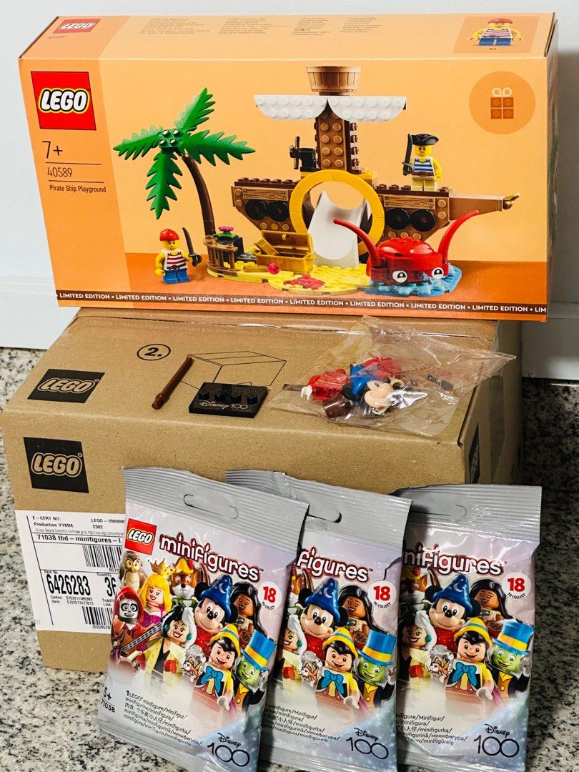 LEGO Disney 100 Mini Figures Set, Hobbies & Toys, Toys & Games on Carousell
