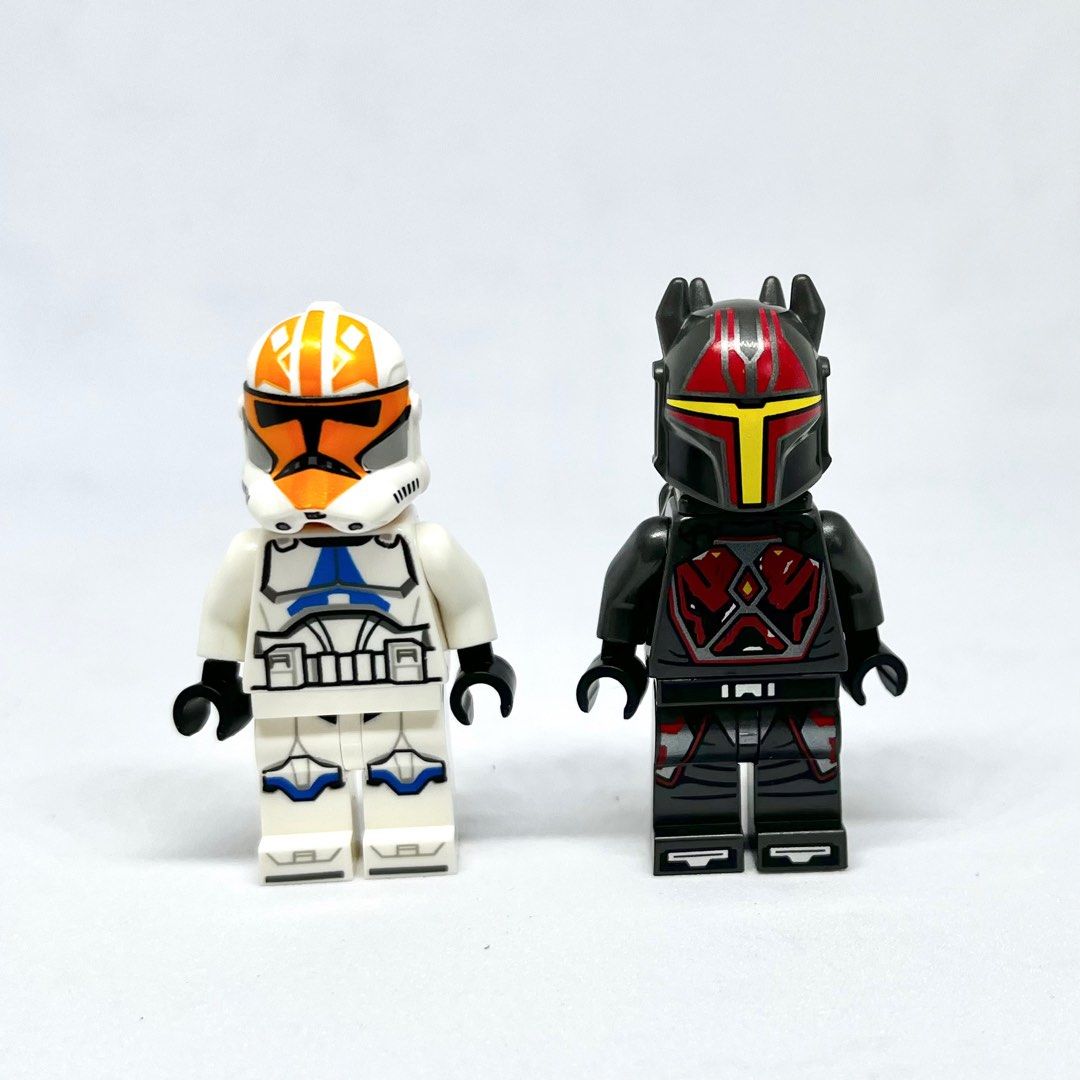 LEGO Star Wars Gar Saxon sw1162 & 332nd Company Clone Trooper sw1097 on ...