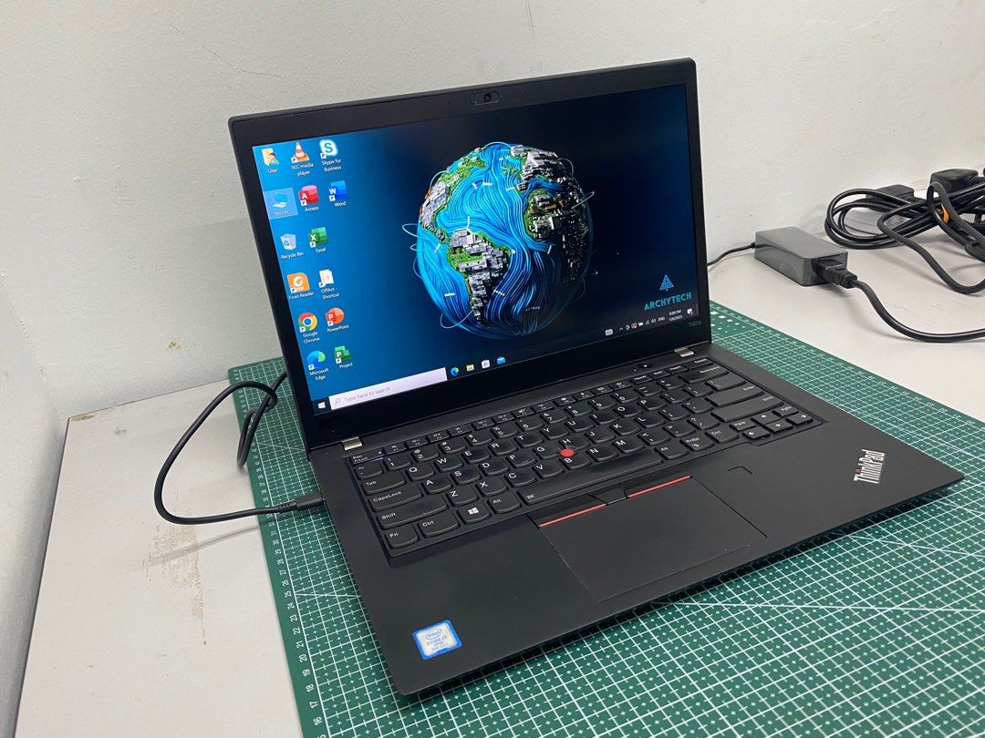 Lenovo Thinkpad T480s i7 8th Gen 24GB RAM 256GB SSD 14 Inch Full HD ...