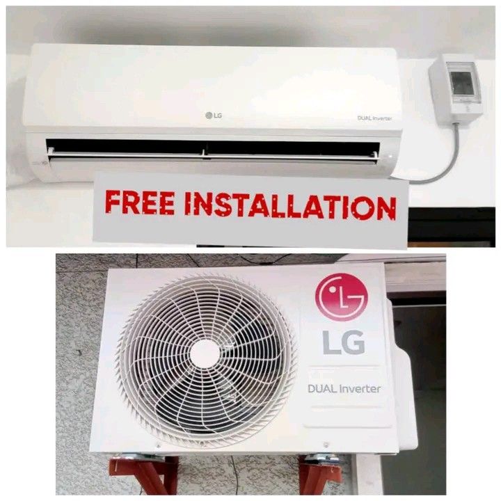 LG split type inverter Aircon with free installation brand new factory ...