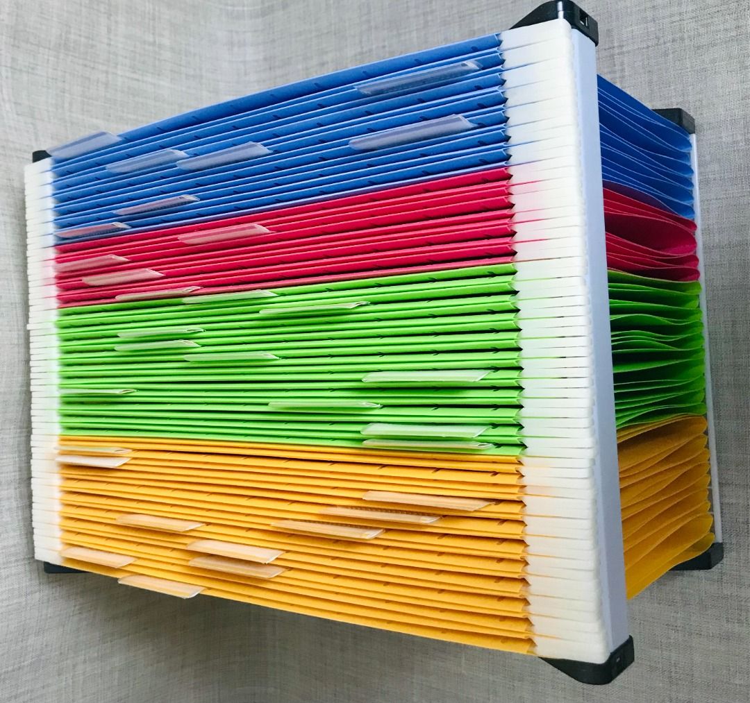 Lihit Lab Hanging Folder 32 Piece Set, Furniture & Home Living, Office ...