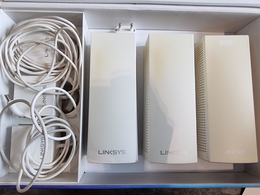 Linksys Velop WHW0301-AH Wifi 5 Home Wifi Mesh System 4 Nodes ...
