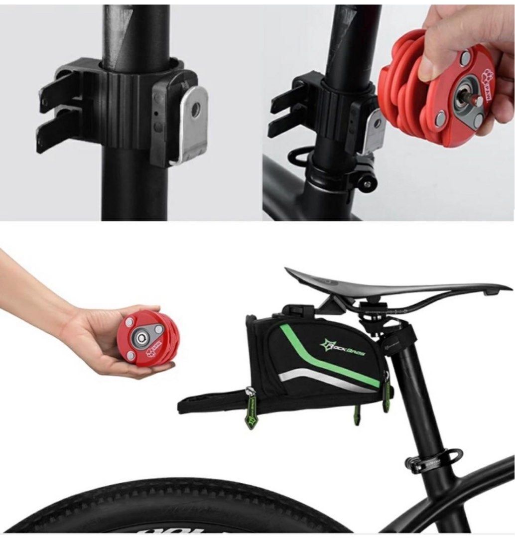 **Lock PAW Foldable Lock 2 Keys Strong Security Anti-theft Lock Heavy ...