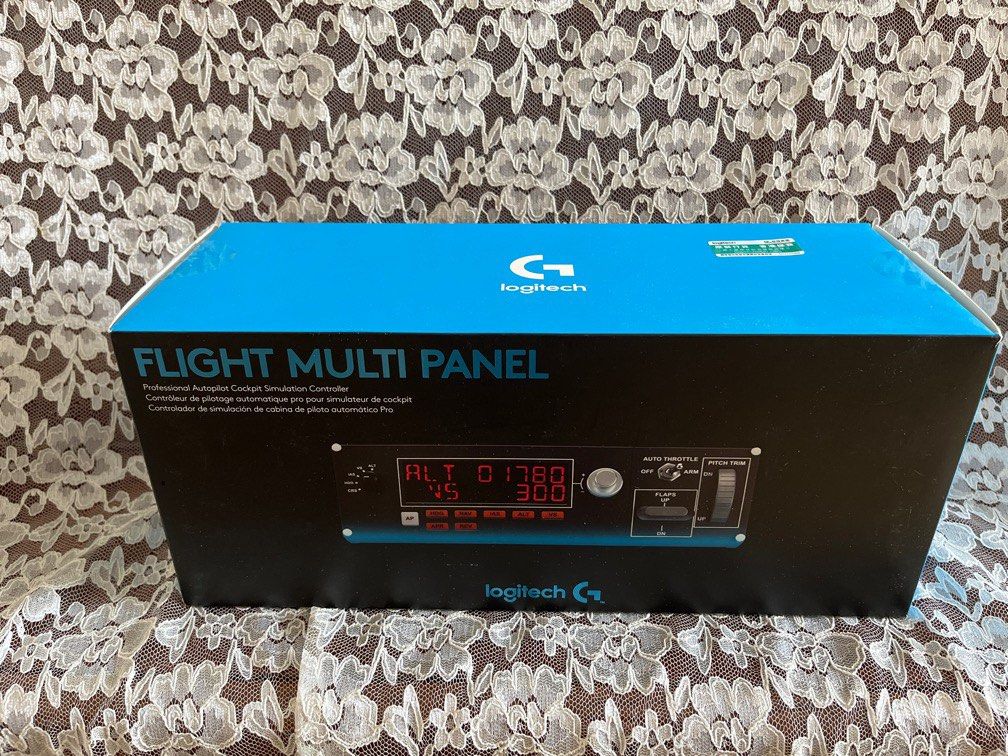 Logitech Flight Multi Panel Flight Sim 電腦&科技 電腦周邊及配件 其他 Carousell