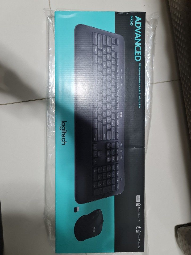 LOGITECH mk545 mouse and keyboard combo, Computers & Tech, Parts & Accessories, Computer ...