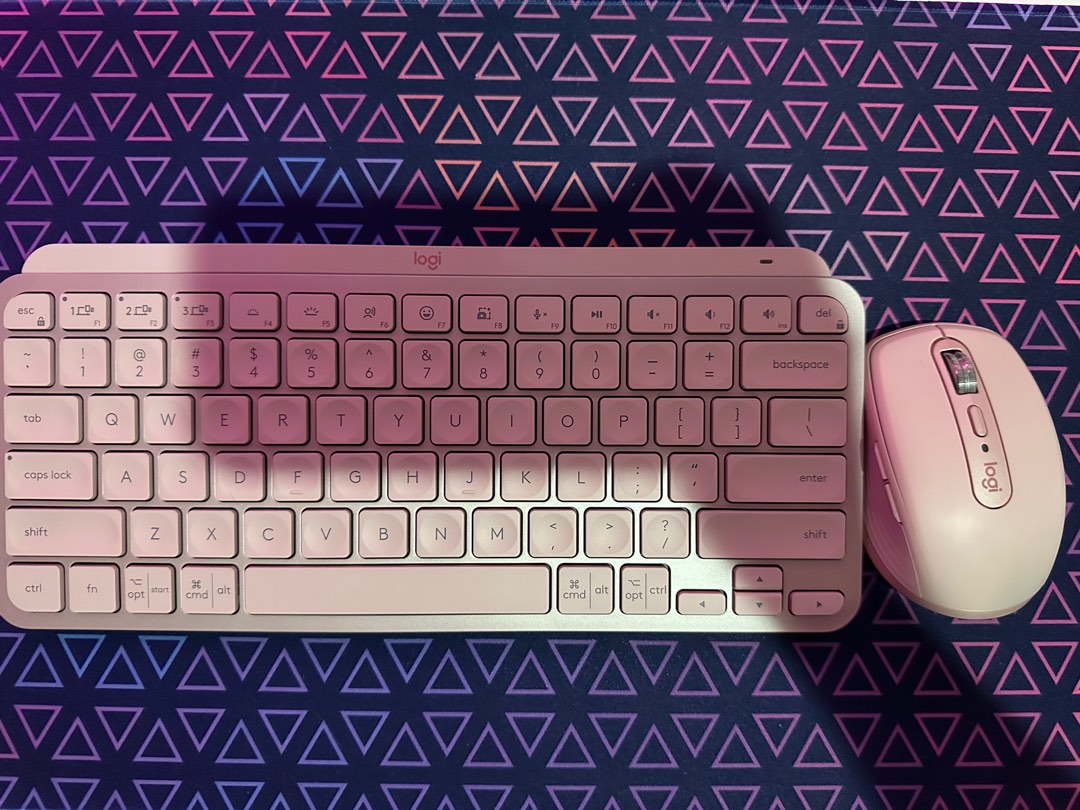 Logitech MX Keys Mini Logitech MX Anywhere 3 Pink / Rose Gold on Carousell