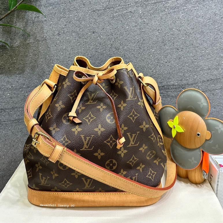 Louis Vuitton Petite Noe Monogram Canvas Bag, Luxury, Bags & Wallets on ...