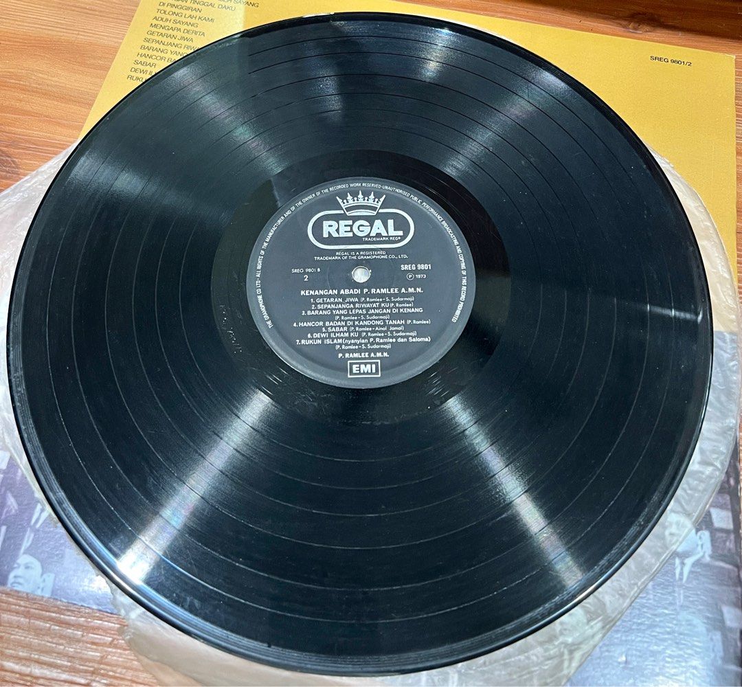 LP Tarbus P Ramlee, Hobbies & Toys, Music & Media, CDs & DVDs on Carousell