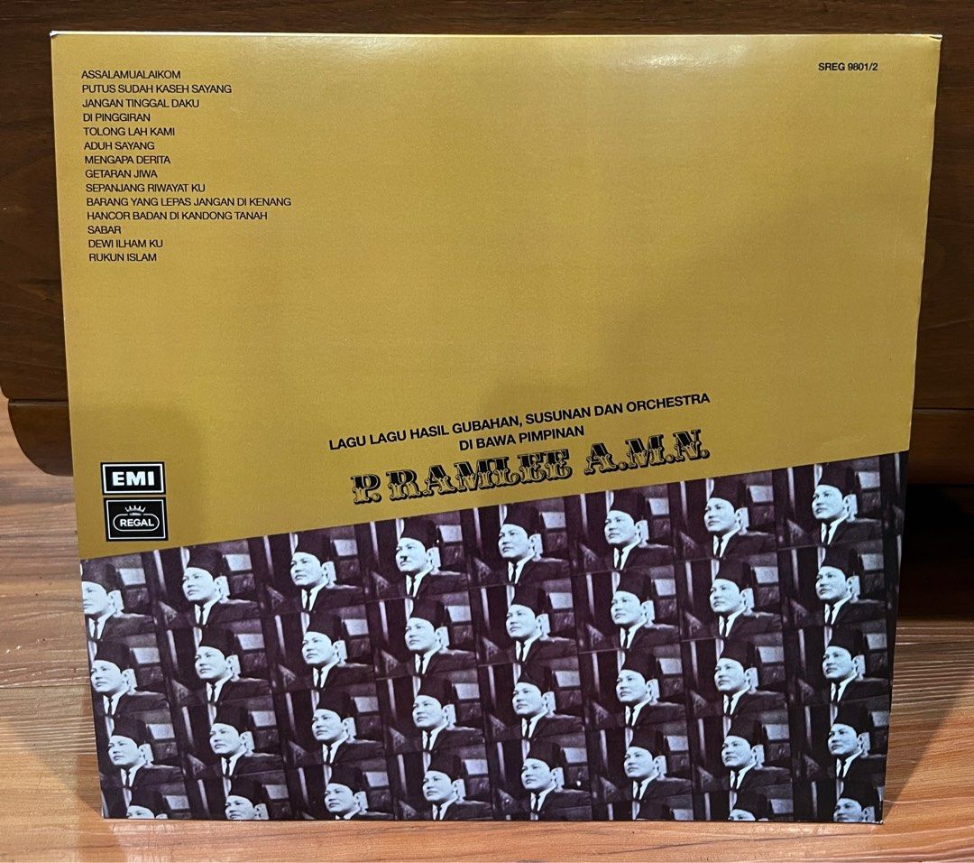 LP Tarbus P Ramlee, Hobbies & Toys, Music & Media, CDs & DVDs on Carousell