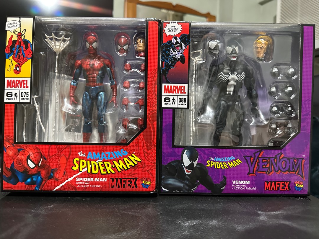 MAFEX Spider-Man 075 Reissue, Hobbies & Toys, Toys & Games on Carousell