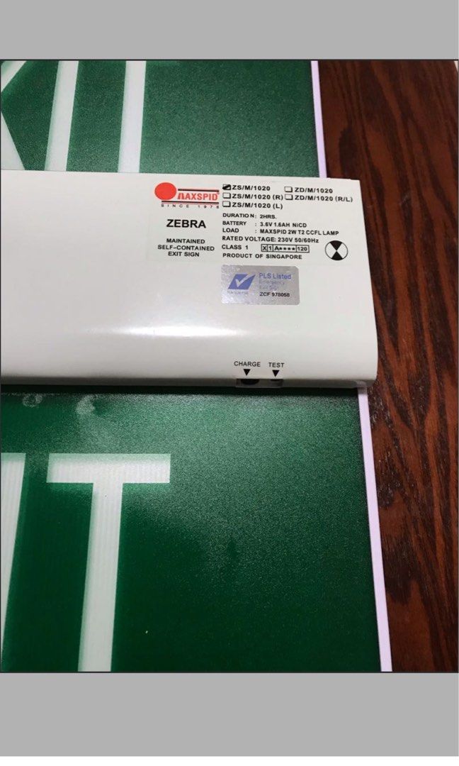 Maxspid Emergency Exit Signage, Hobbies & Toys, Stationery & Craft ...