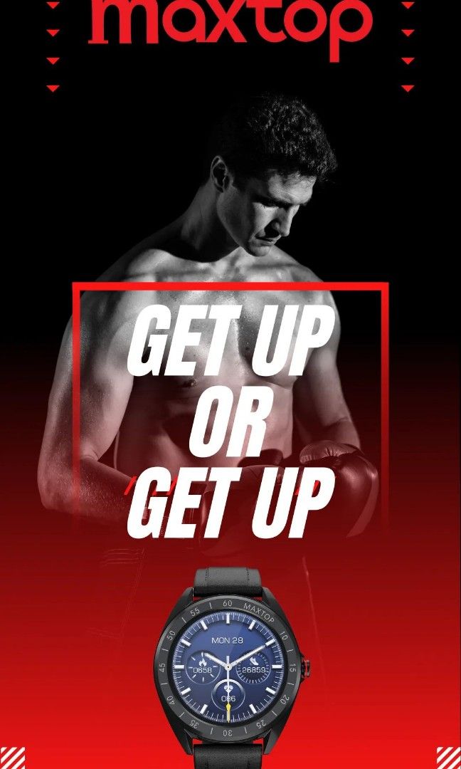 Hot Selling in Amazon Maxtop Smart Watch Model T9 Original on Carousell