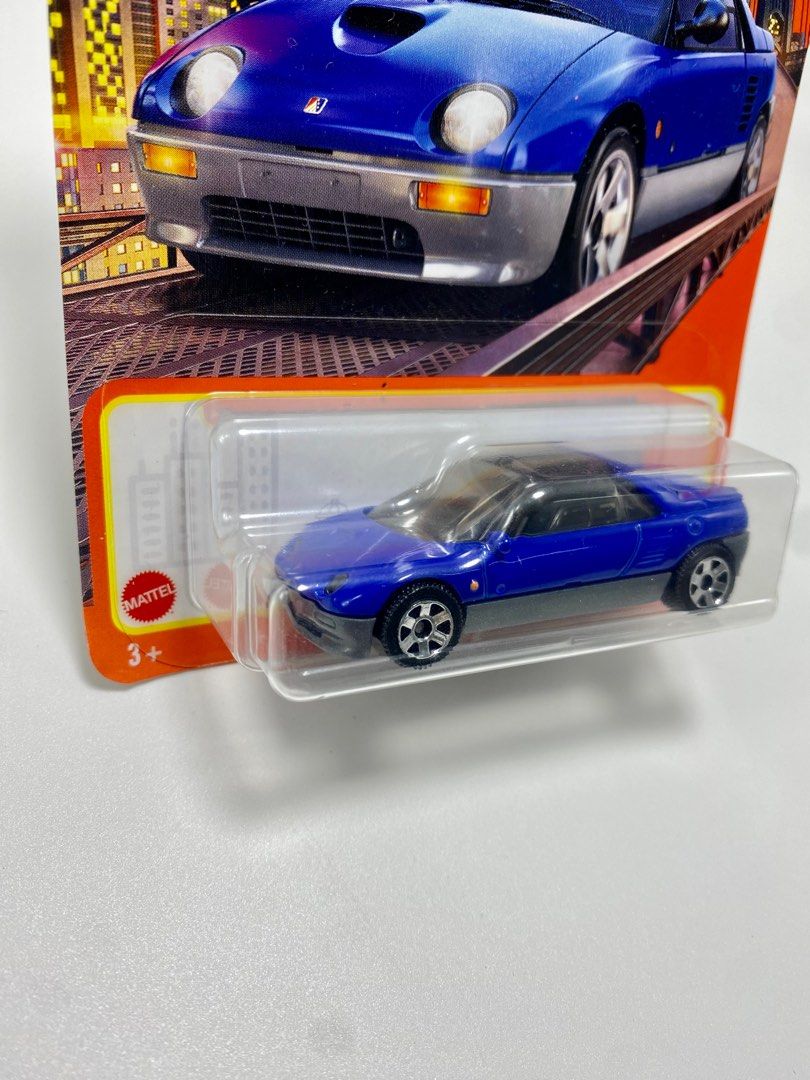 MBX Matchbox 1992 MAZDA AUTOZAM AZ1 Blue Sports Kei 70 th 1/64 Diecast ...