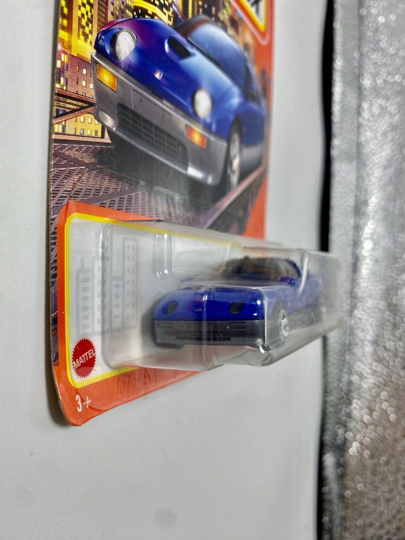 MBX Matchbox 1992 MAZDA AUTOZAM AZ1 Blue Sports Kei 70 th 1/64 Diecast ...