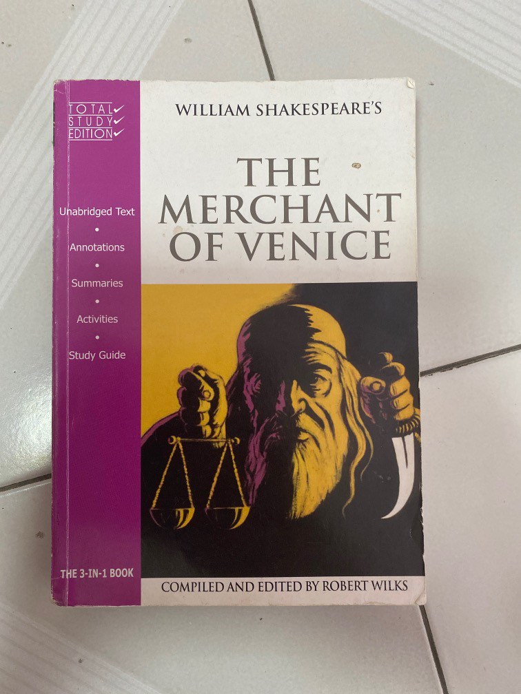 Merchant of Venice Shakespeare book, Hobbies & Toys, Books & Magazines ...
