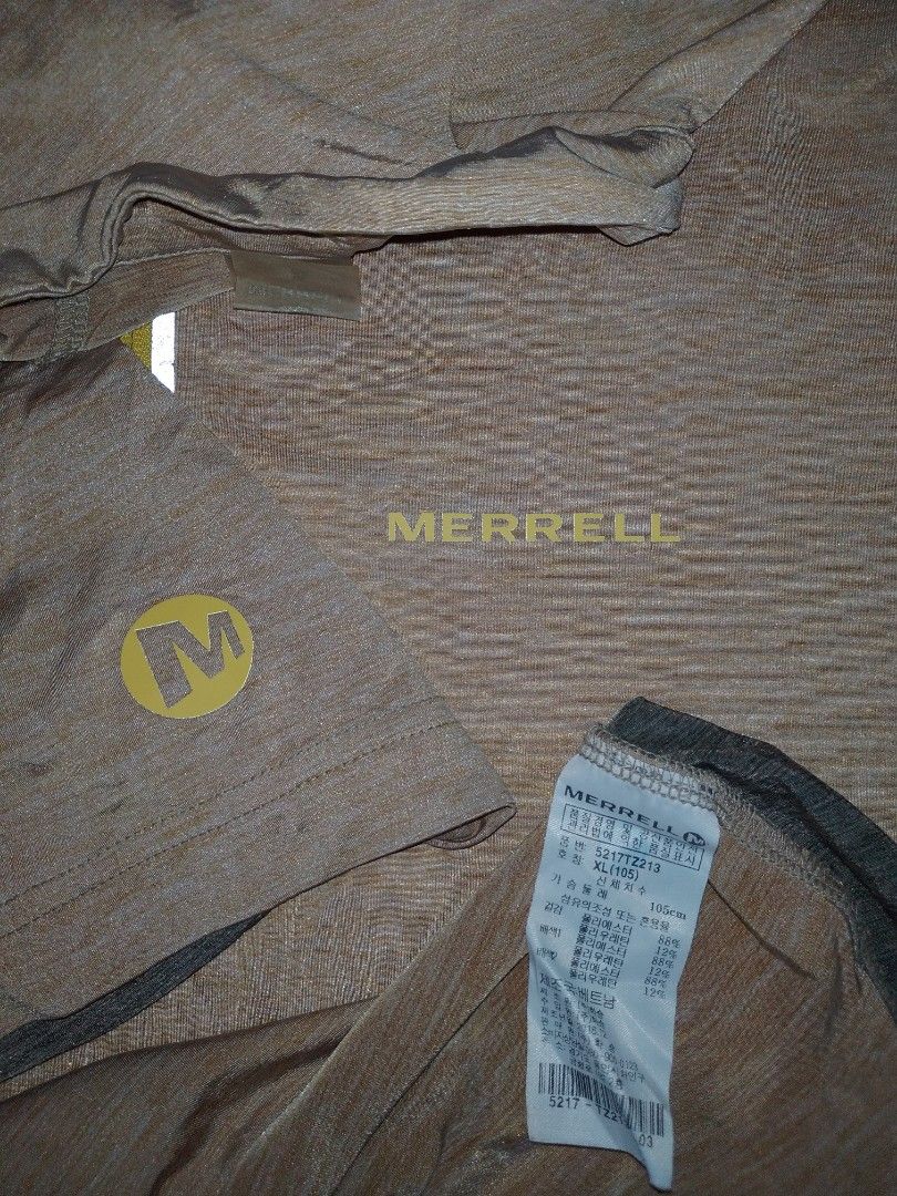 Merrell, Men's Fashion, Tops & Sets, Tshirts & Polo Shirts on Carousell
