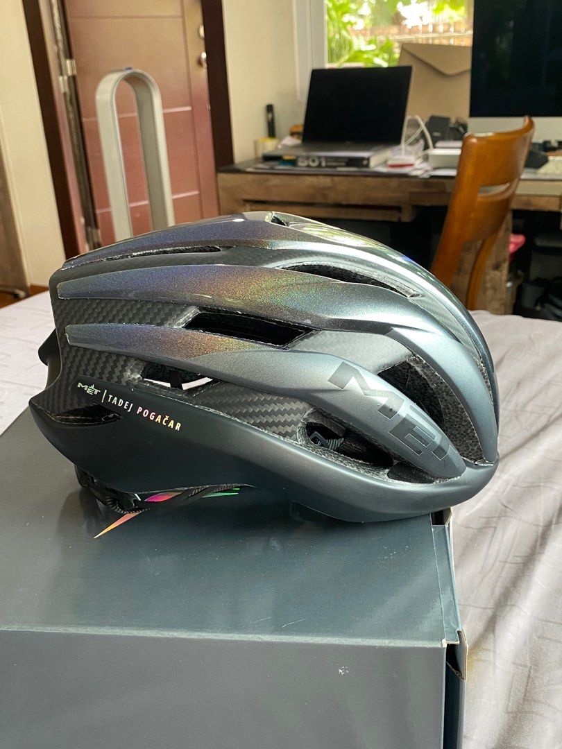 Met Trenta 3k Carbon Mips Bike Helmet tadej pogacar edition, Sports ...