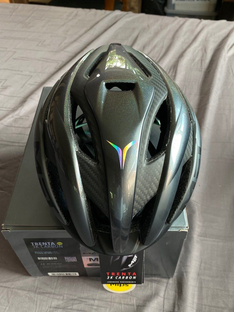 Met Trenta 3k Carbon Mips Bike Helmet tadej pogacar edition, Sports ...