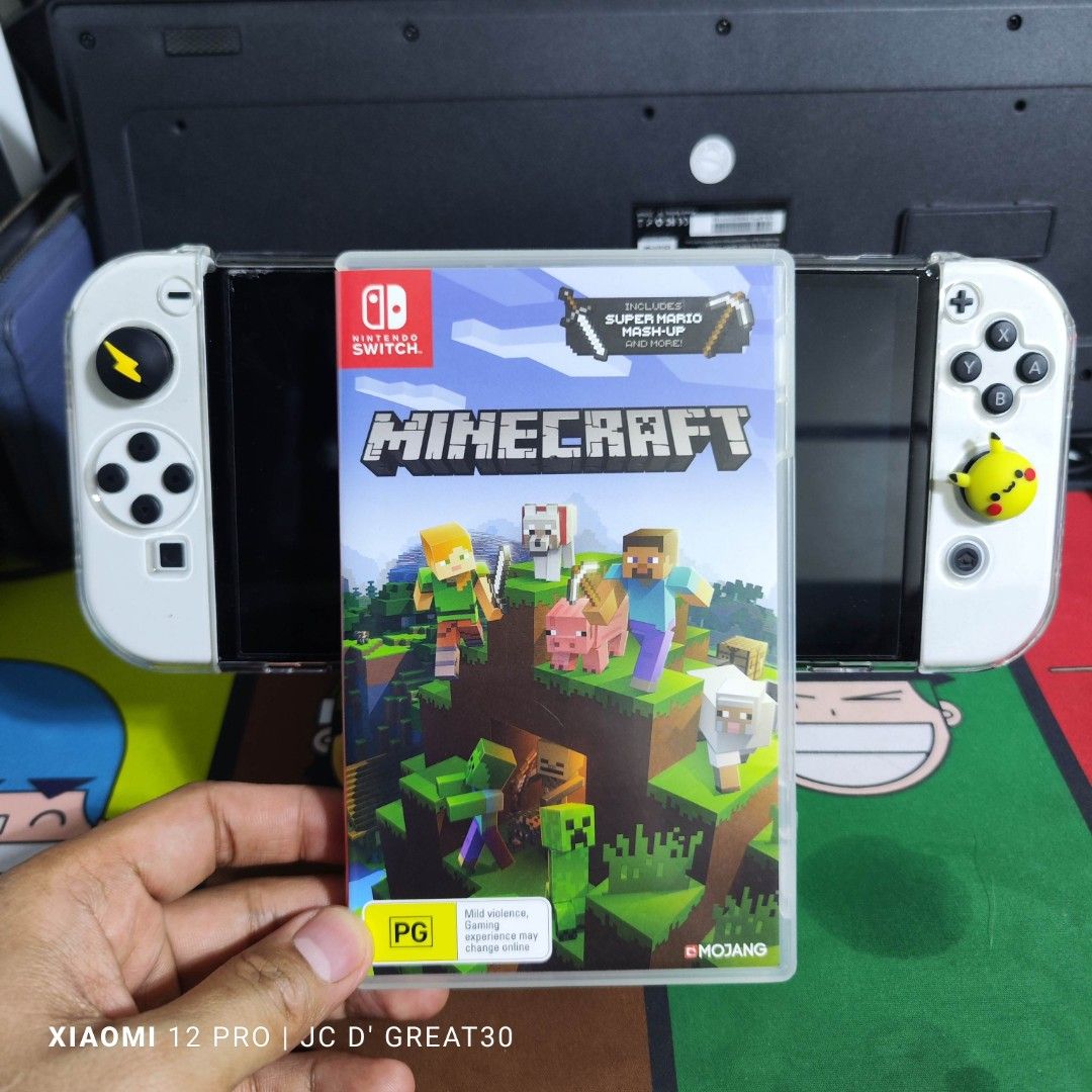 Minecraft Switch game, Video Gaming, Video Games, Nintendo on Carousell