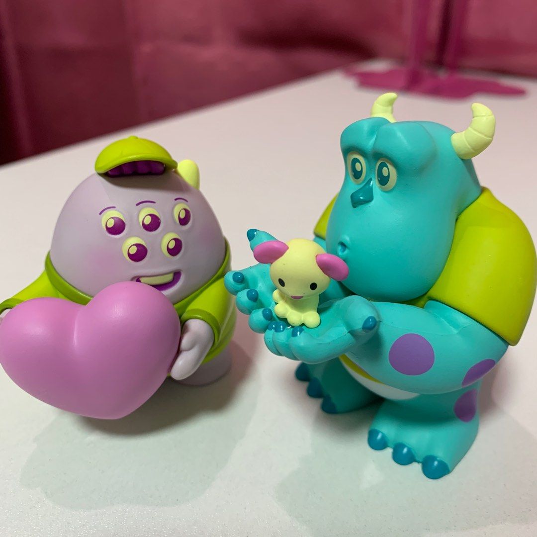 Miniso Monsters University - James Sullivan + Scott Squibbles SET ...