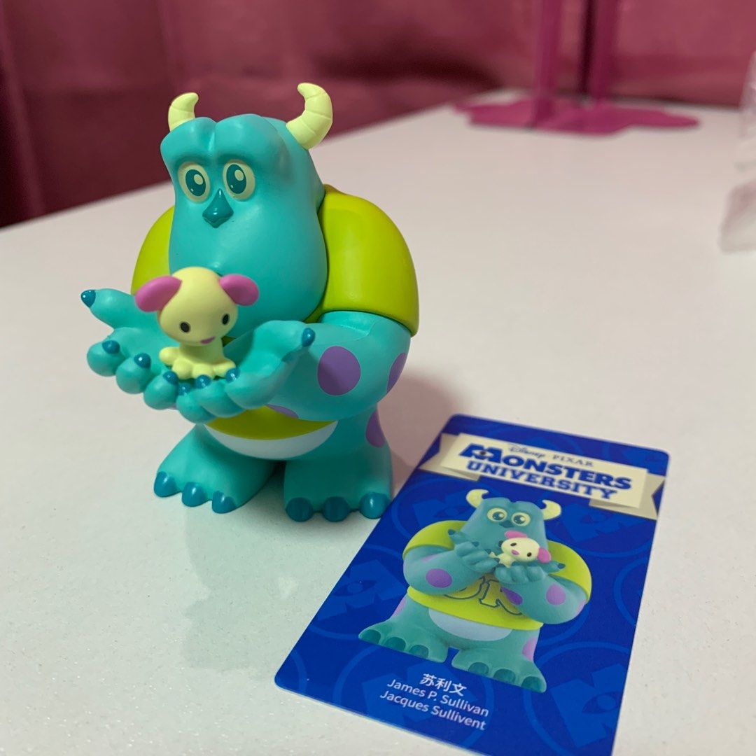 Miniso Monsters University - James Sullivan + Scott Squibbles SET ...