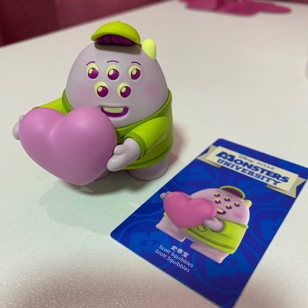 Miniso Monsters University - James Sullivan + Scott Squibbles SET ...