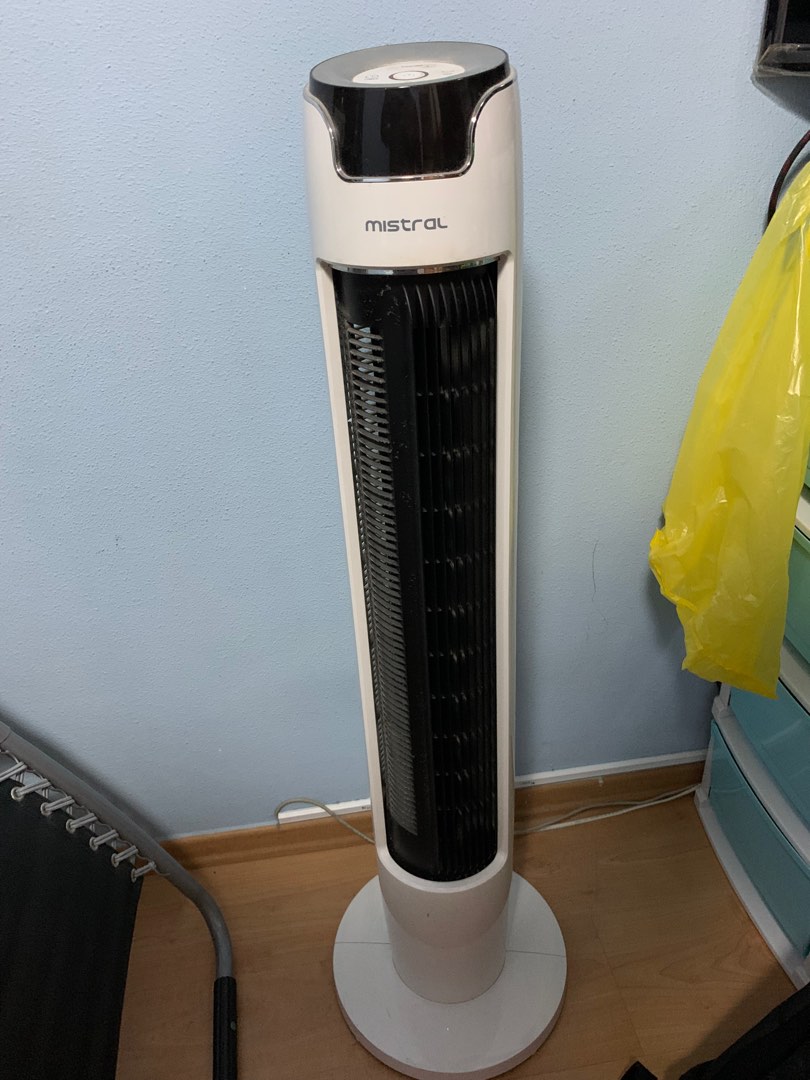 Mistral Tower Fan (MFD4880R), Furniture & Home Living, Lighting & Fans ...