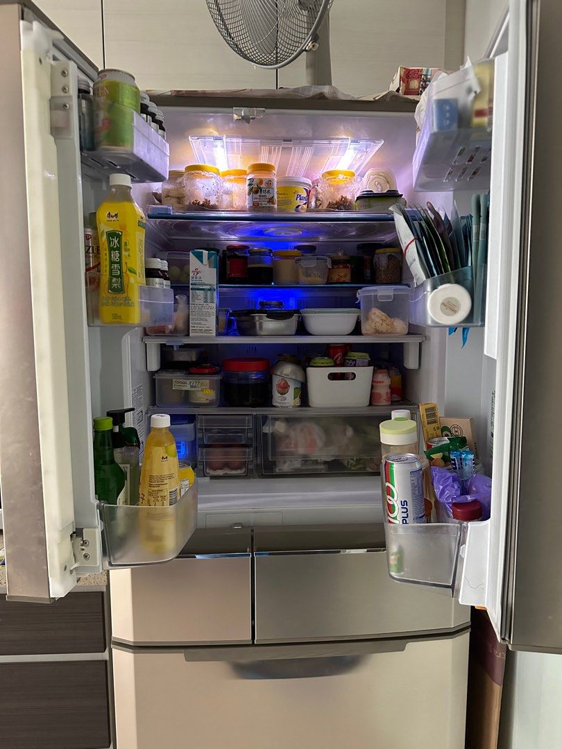 Mitsubishi Fridge MR-E62S - 6 doors, TV & Home Appliances, Kitchen ...