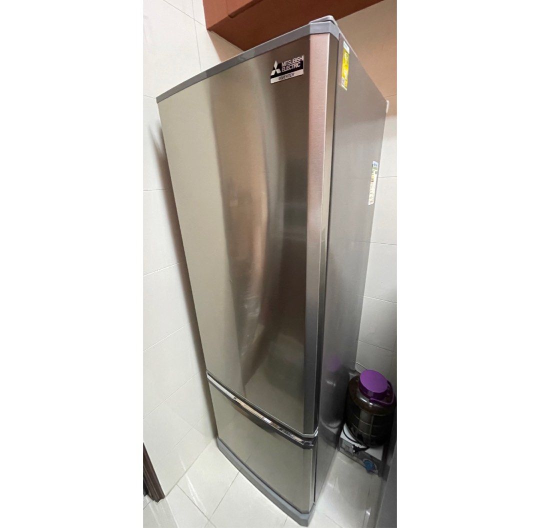 三菱 Mitsubishi Refrigerator 320公升 雙門雪櫃, 家庭電器, 廚房電器, 雪櫃及冰櫃 - Carousell