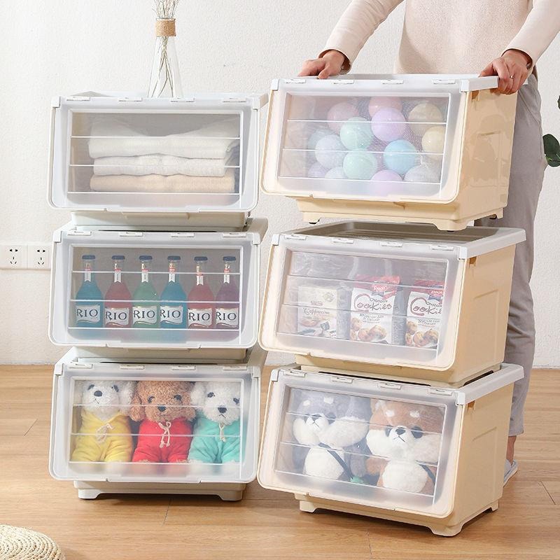 Movable Storage Box with WHEEL/ Stackable/ Plastic Container Organiser ...