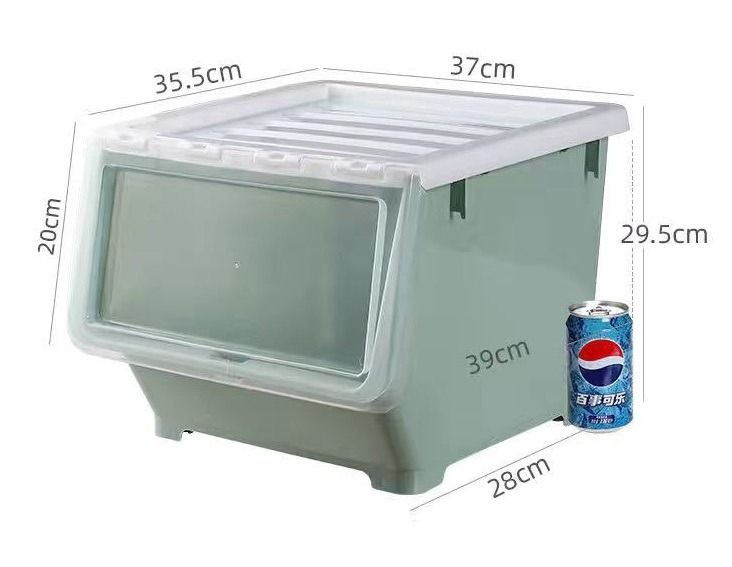 Movable Storage Box with WHEEL/ Stackable/ Plastic Container Organiser ...