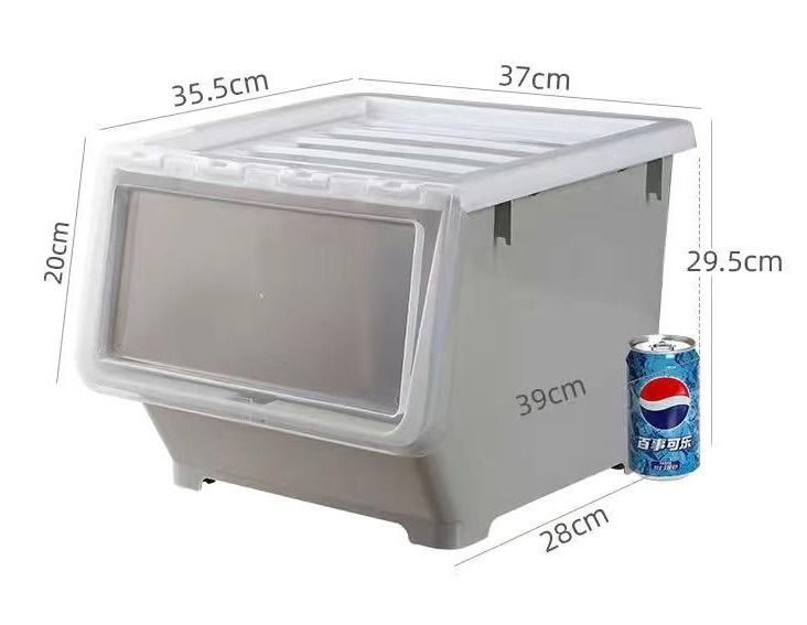 Movable Storage Box with WHEEL/ Stackable/ Plastic Container Organiser ...