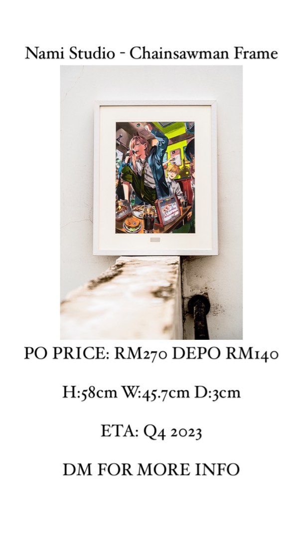 Nami Studio - Chainsawman Frame, Hobbies & Toys, Toys & Games on Carousell