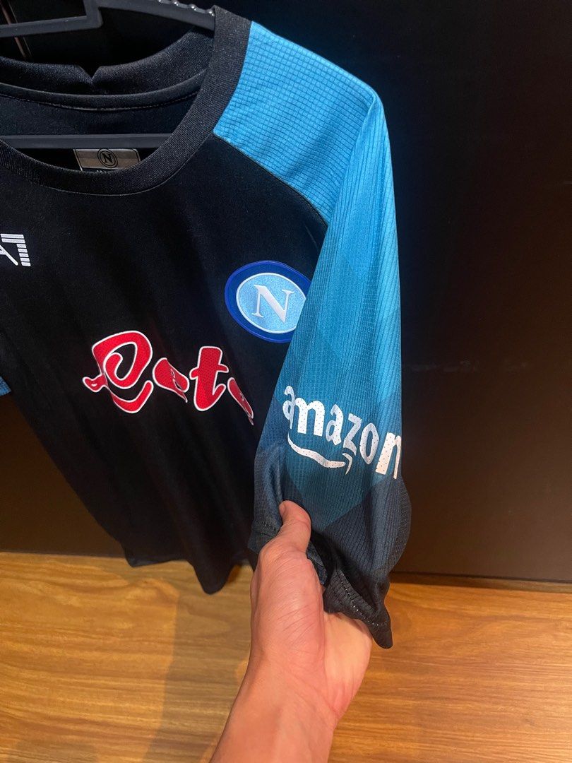 Napoli 22/23 EA7 Third Kit, Men's Fashion, Activewear on Carousell