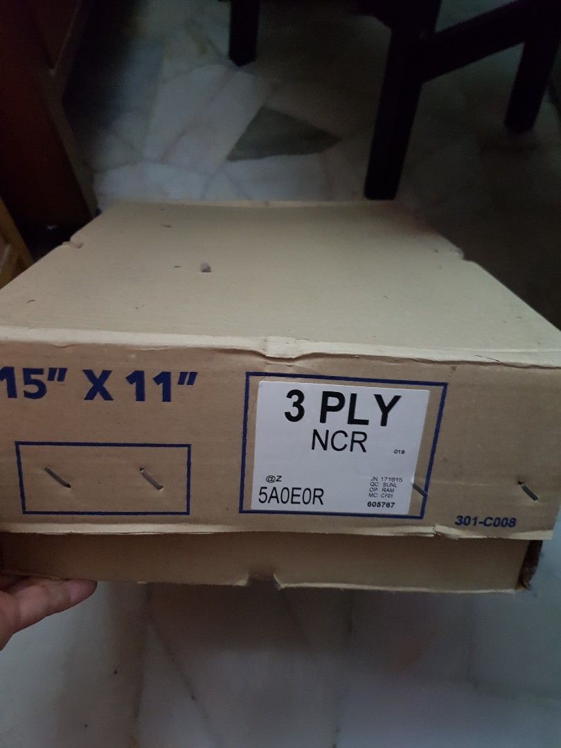 NCR A3 size (3 ply) paper., Computers & Tech, Printers, Scanners ...